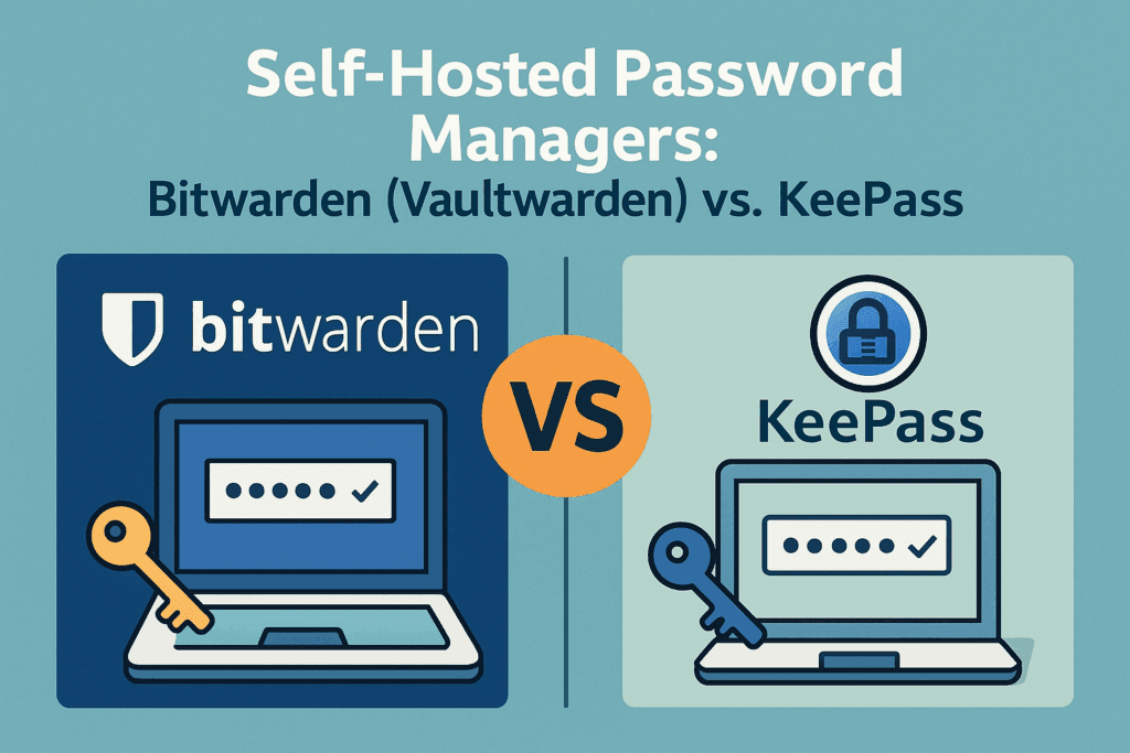 Self Hosted Password Managers Bitwarden Vaultwarden Vs Keepass